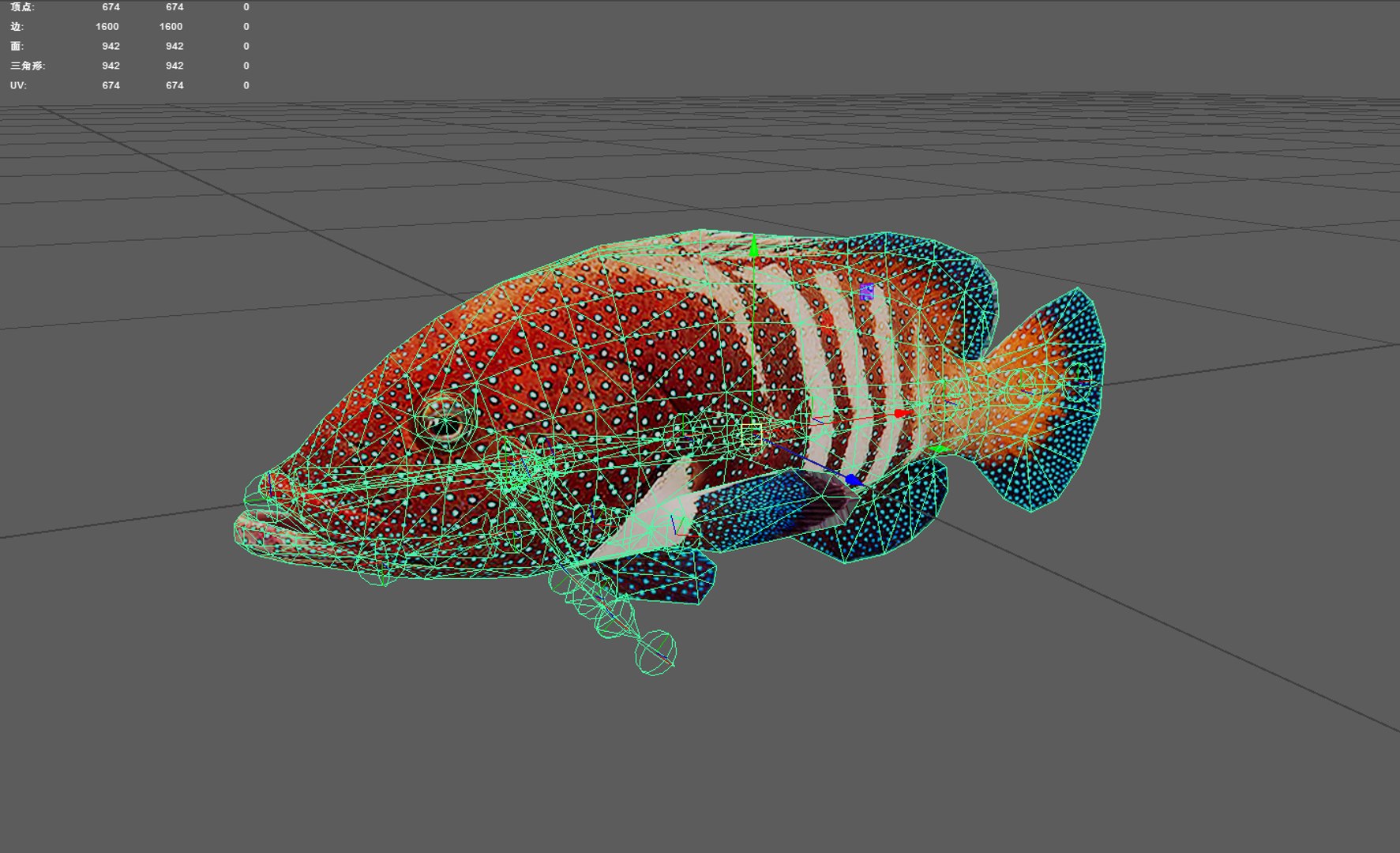 Grouper Model - TurboSquid 2118877