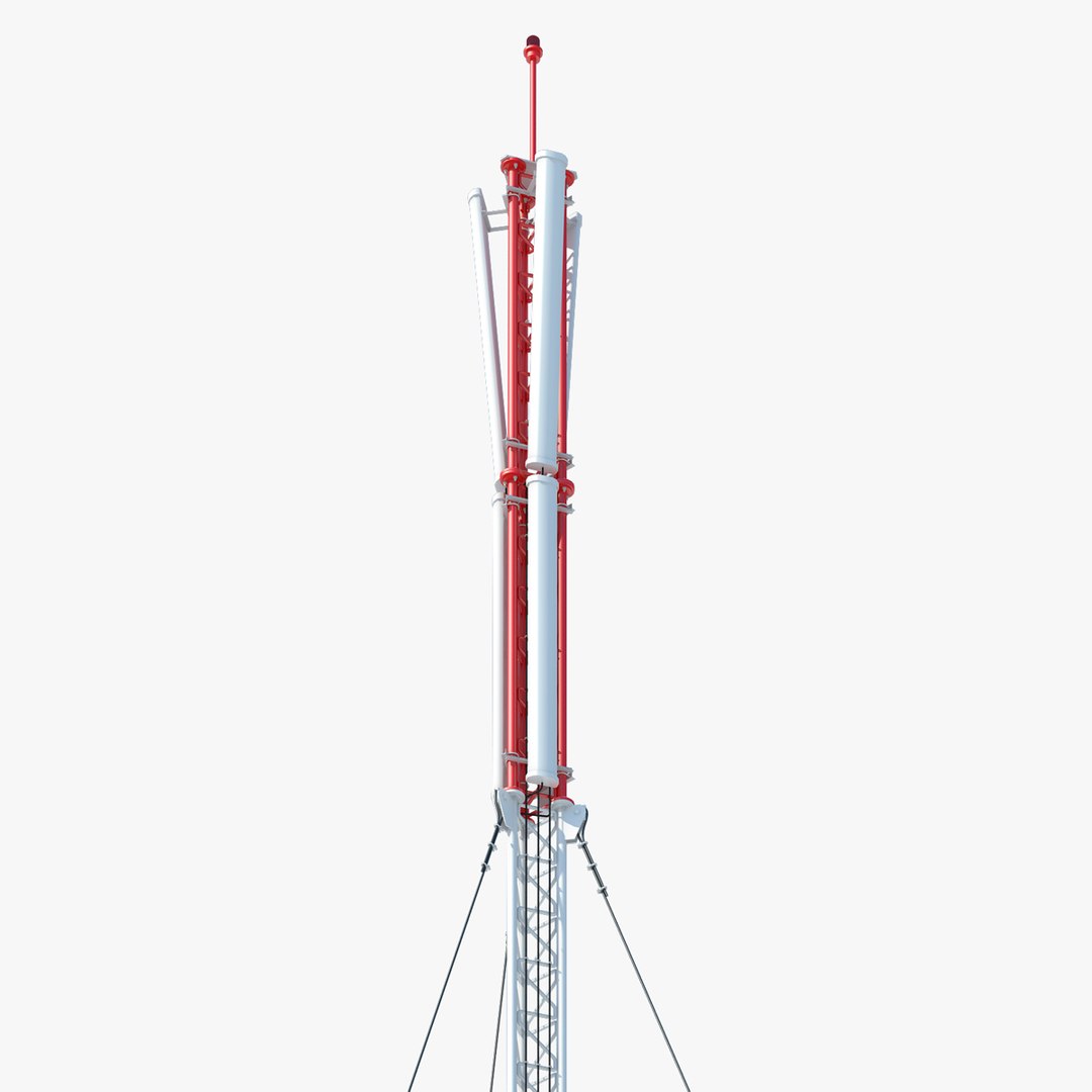 3D Model Communication Tower - TurboSquid 1279062