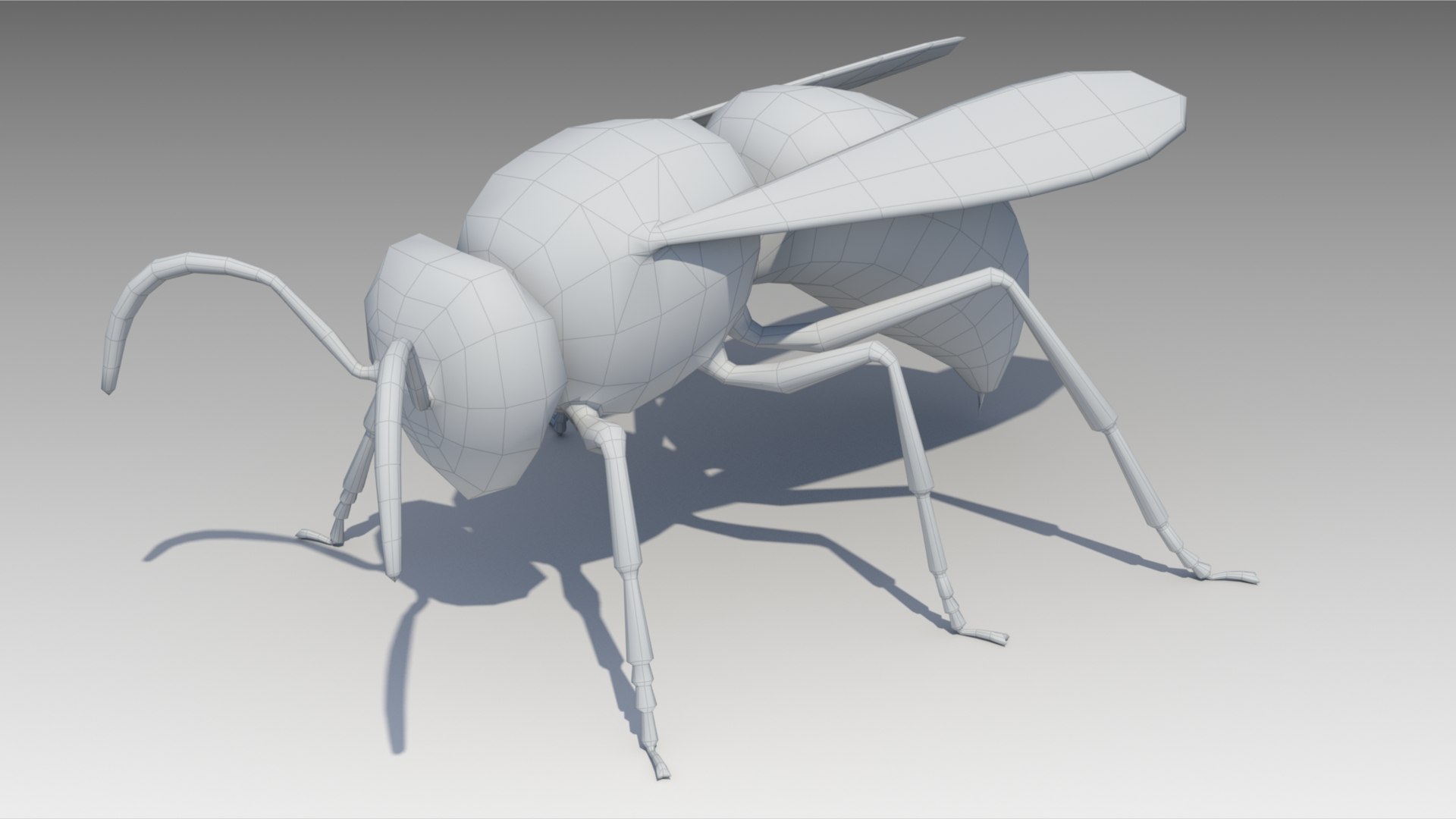 3D Model Wasp Fly - TurboSquid 1159401