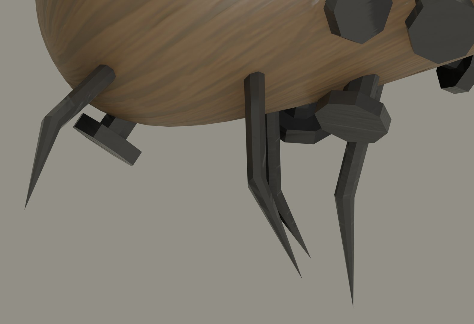 Spiked Baseball Bat Model - TurboSquid 2058795