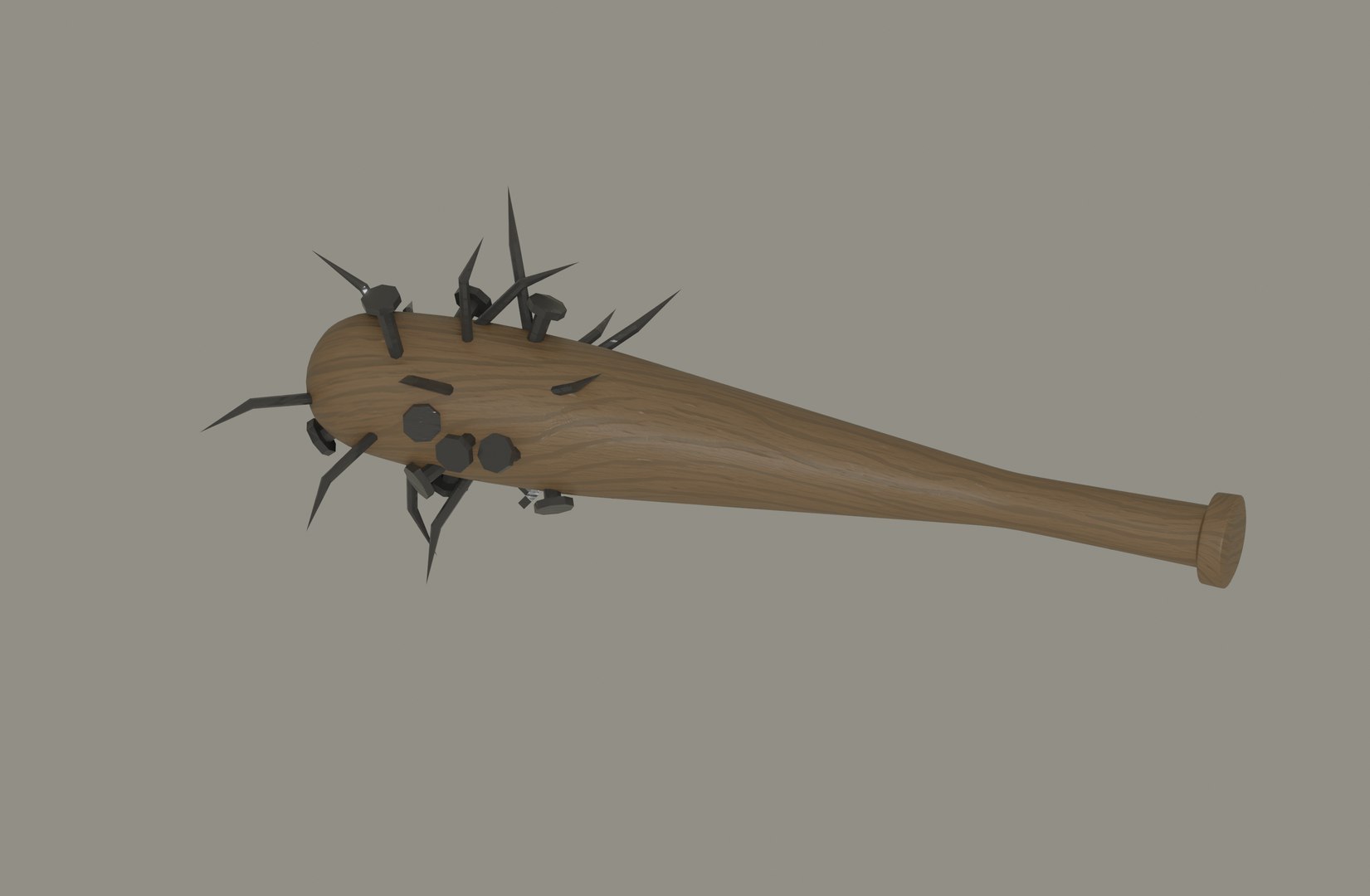 Spiked Baseball Bat Model - TurboSquid 2058795