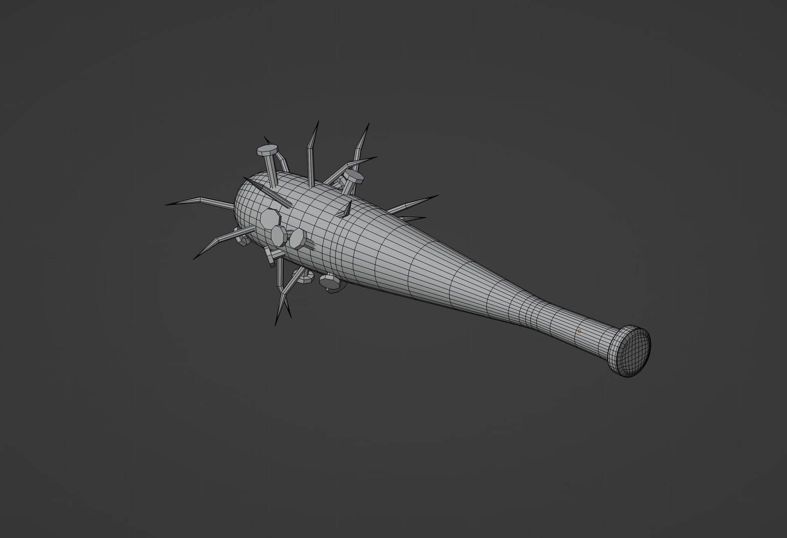 Spiked Baseball Bat Model - TurboSquid 2058795