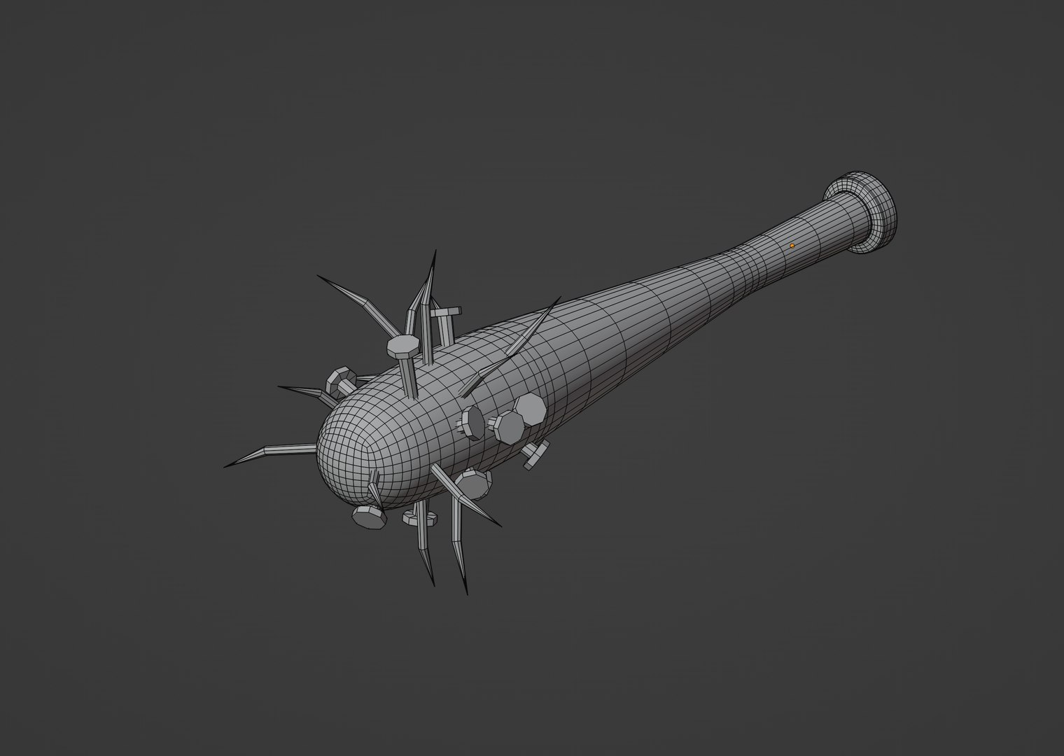 Spiked Baseball Bat Model - TurboSquid 2058795