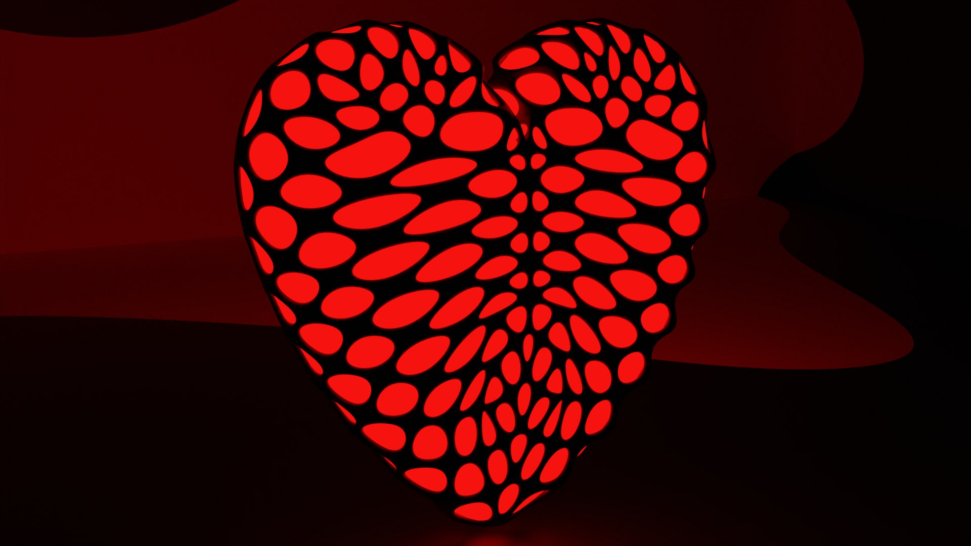 Cobweb Heart Model Turbosquid 2145989