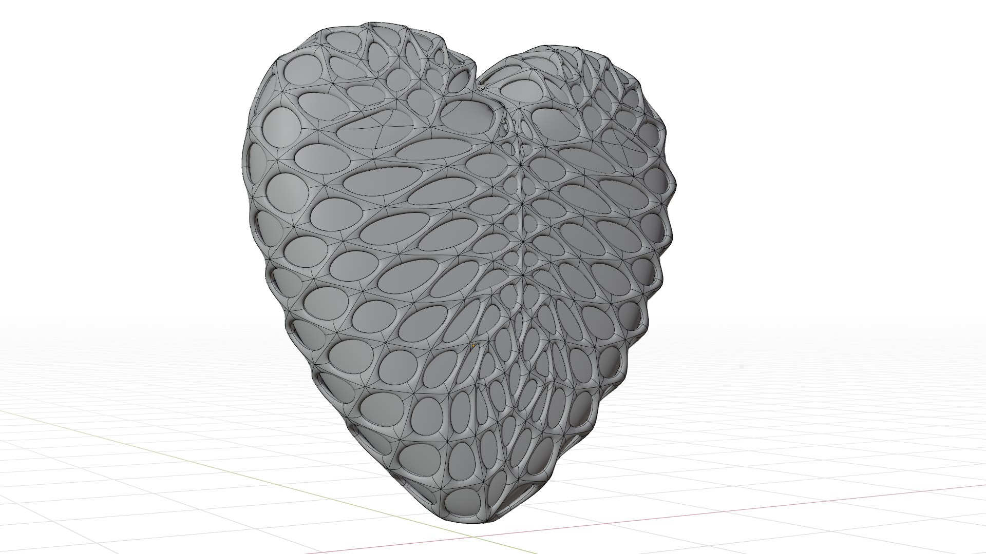 Cobweb Heart Model Turbosquid 2145989