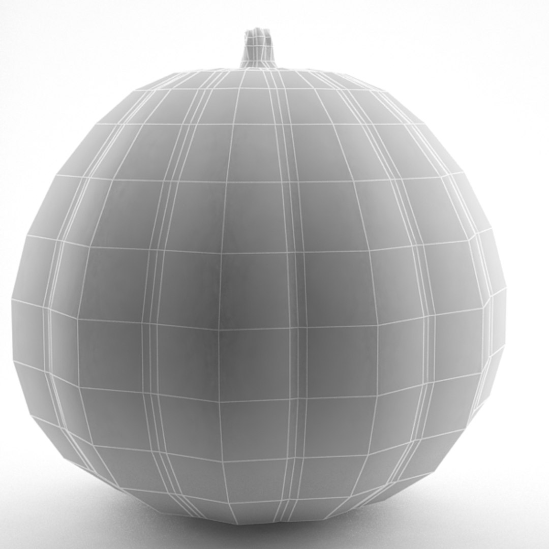 3ds Max Pumpkin