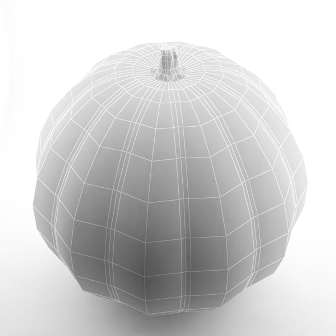 3ds max pumpkin