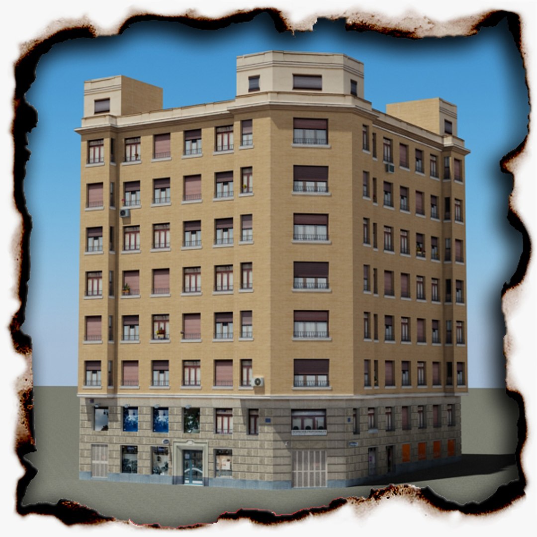 3d building 85