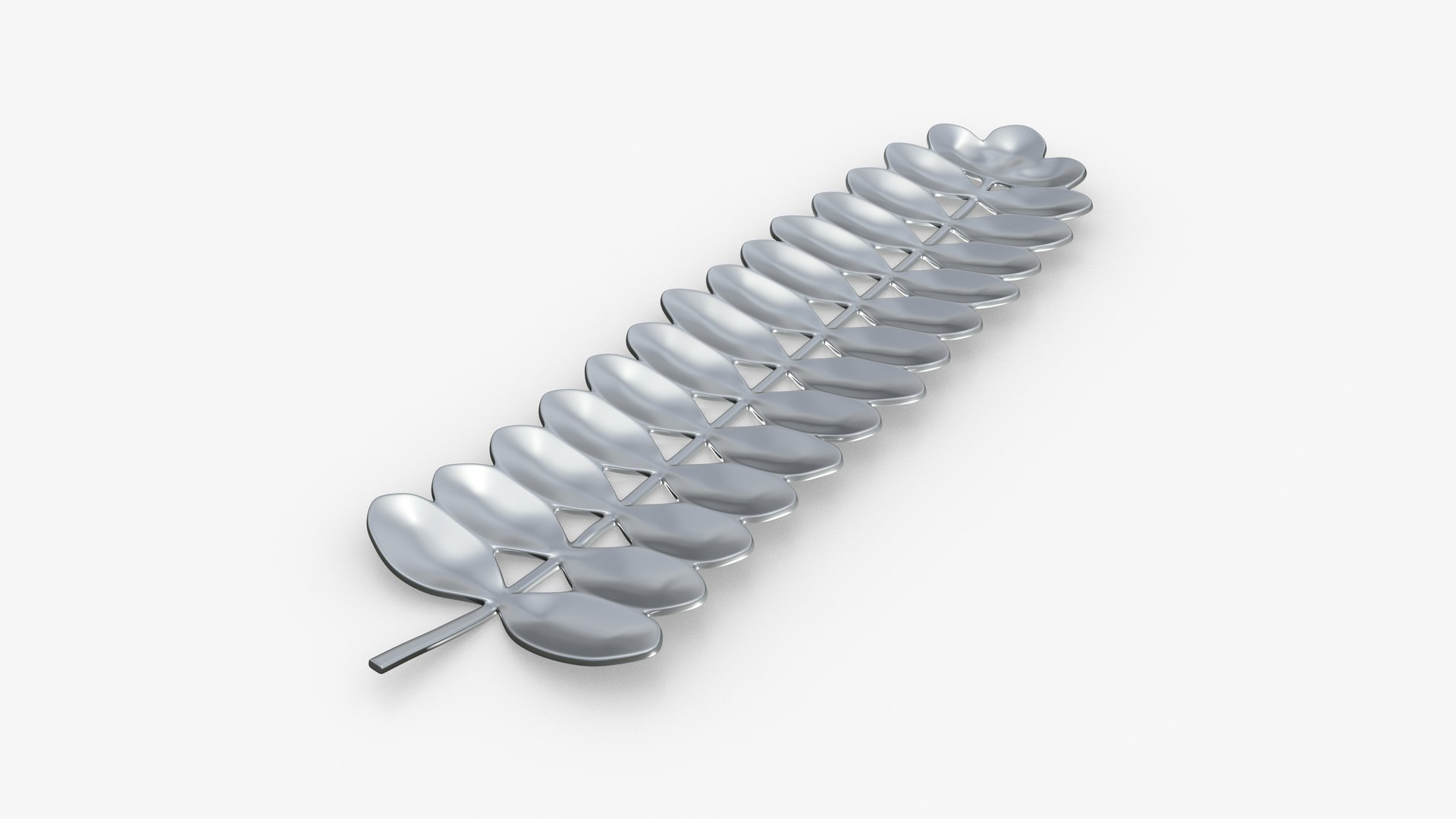 3D Branch Jungle Chrome Model - TurboSquid 2441850