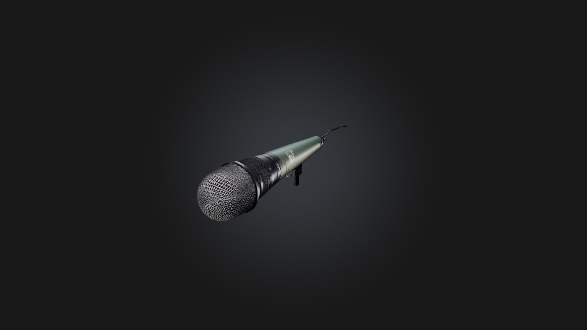 Reporter Microphone Model - TurboSquid 2290969