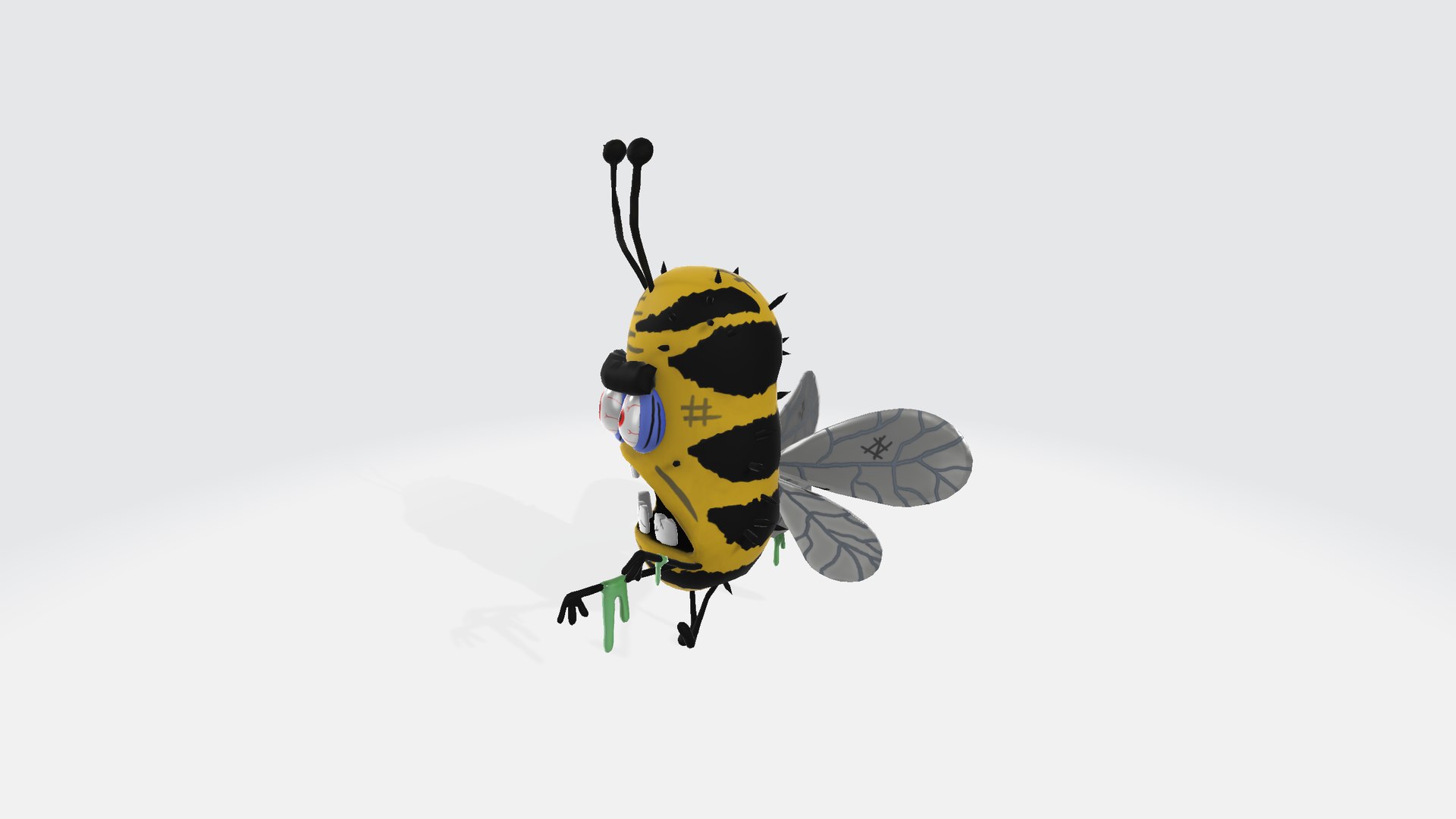 ZomBee - Bee 3D Model - TurboSquid 2373330
