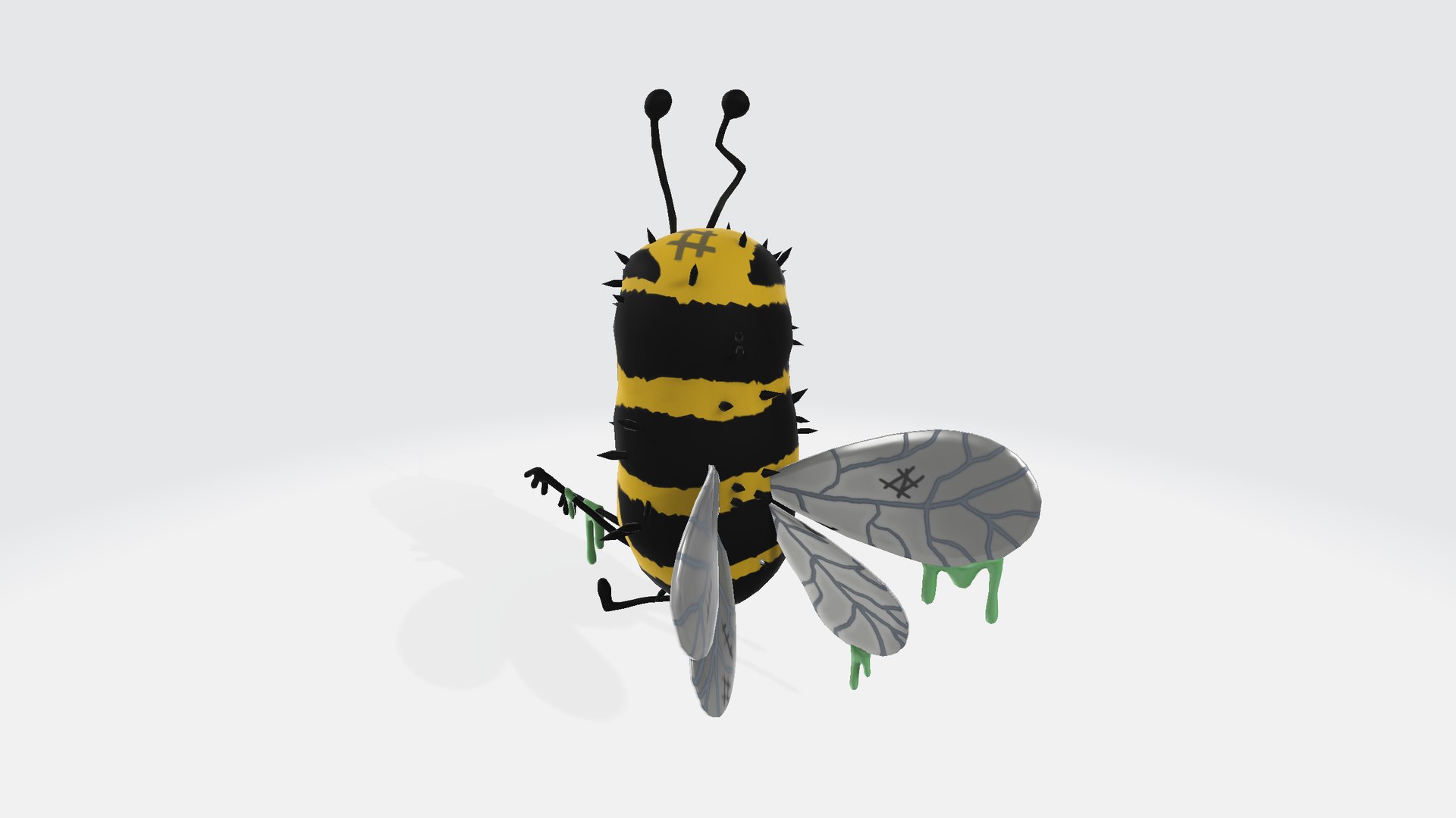 ZomBee - Bee 3D Model - TurboSquid 2373330