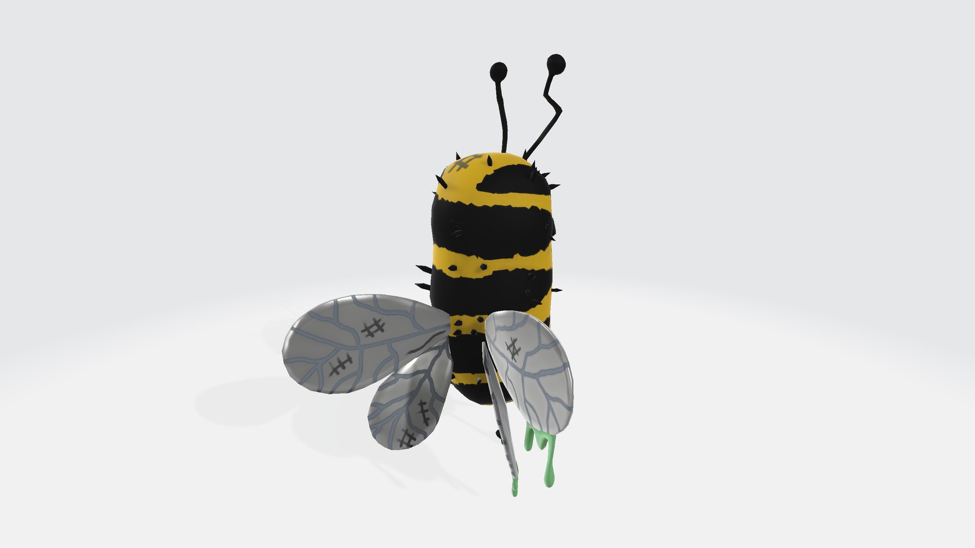 ZomBee - Bee 3D Model - TurboSquid 2373330