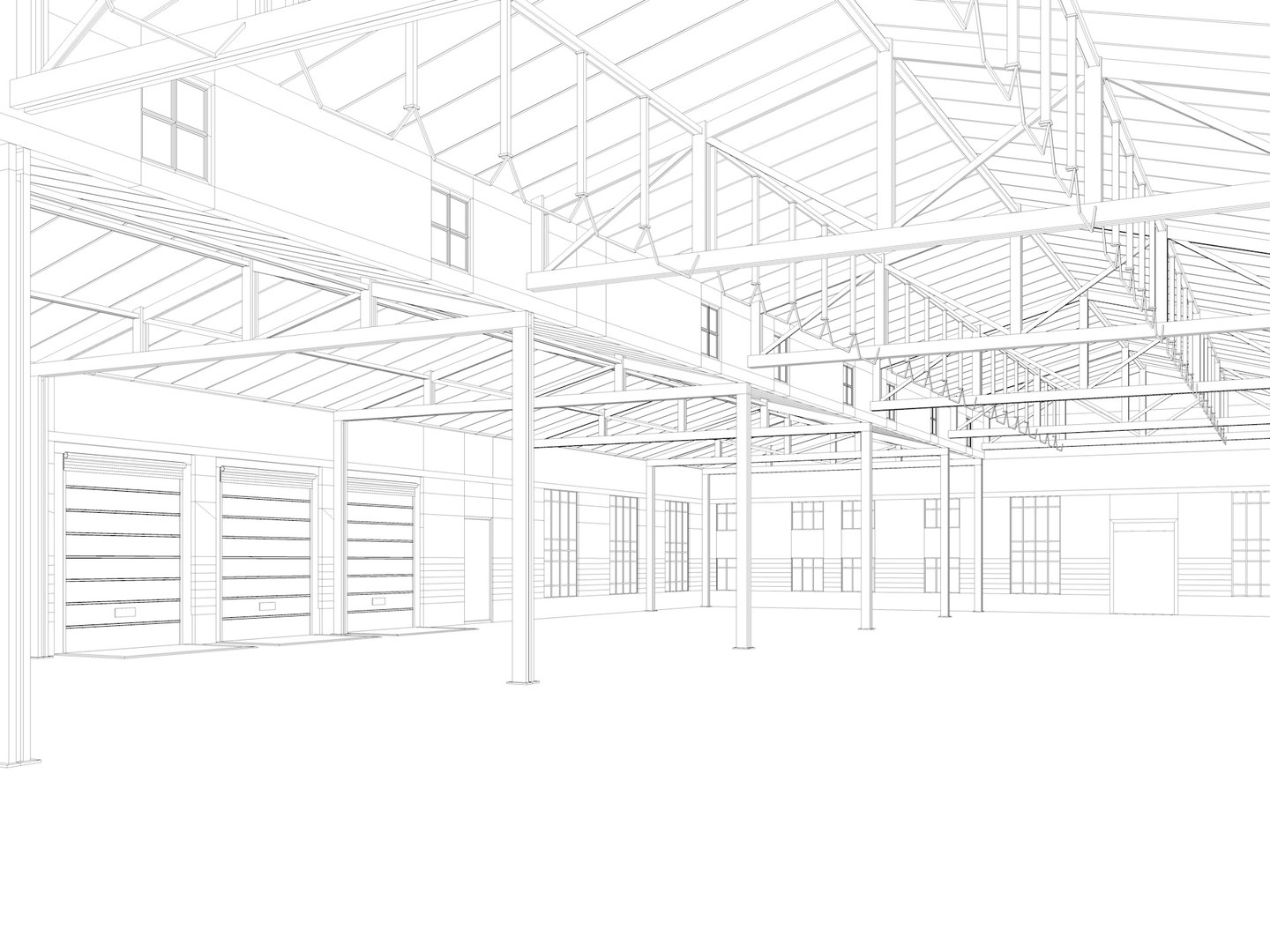 3D Factory Model - TurboSquid 2118417