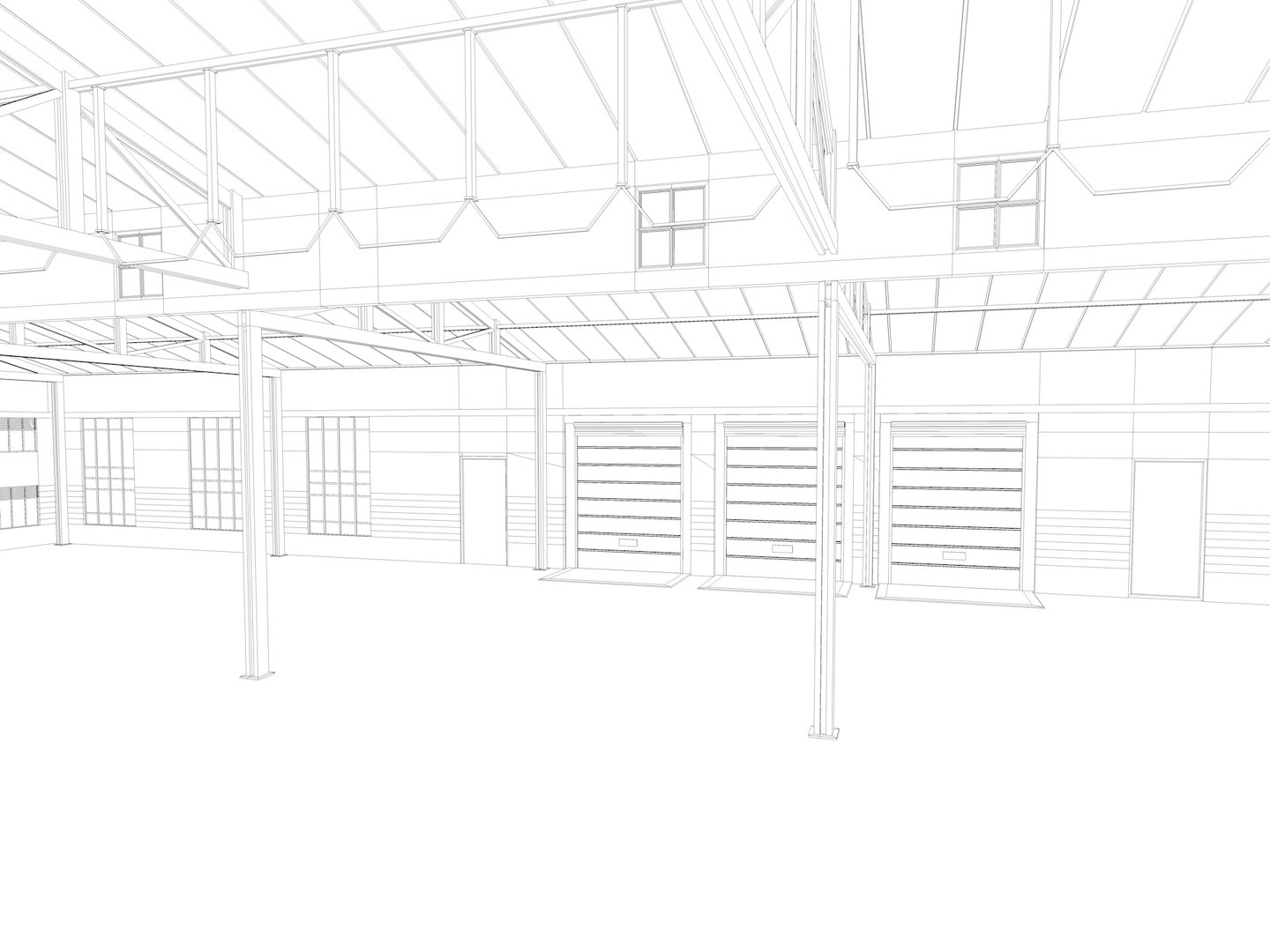 3D Factory Model - TurboSquid 2118417