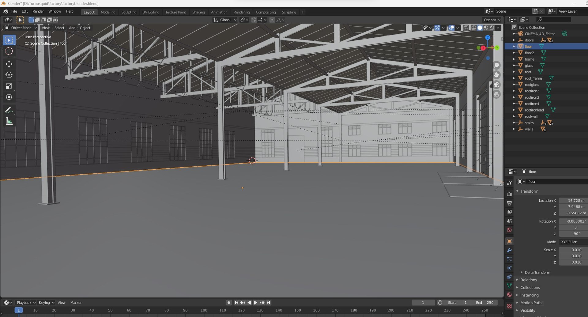 3D Factory Model - TurboSquid 2118417