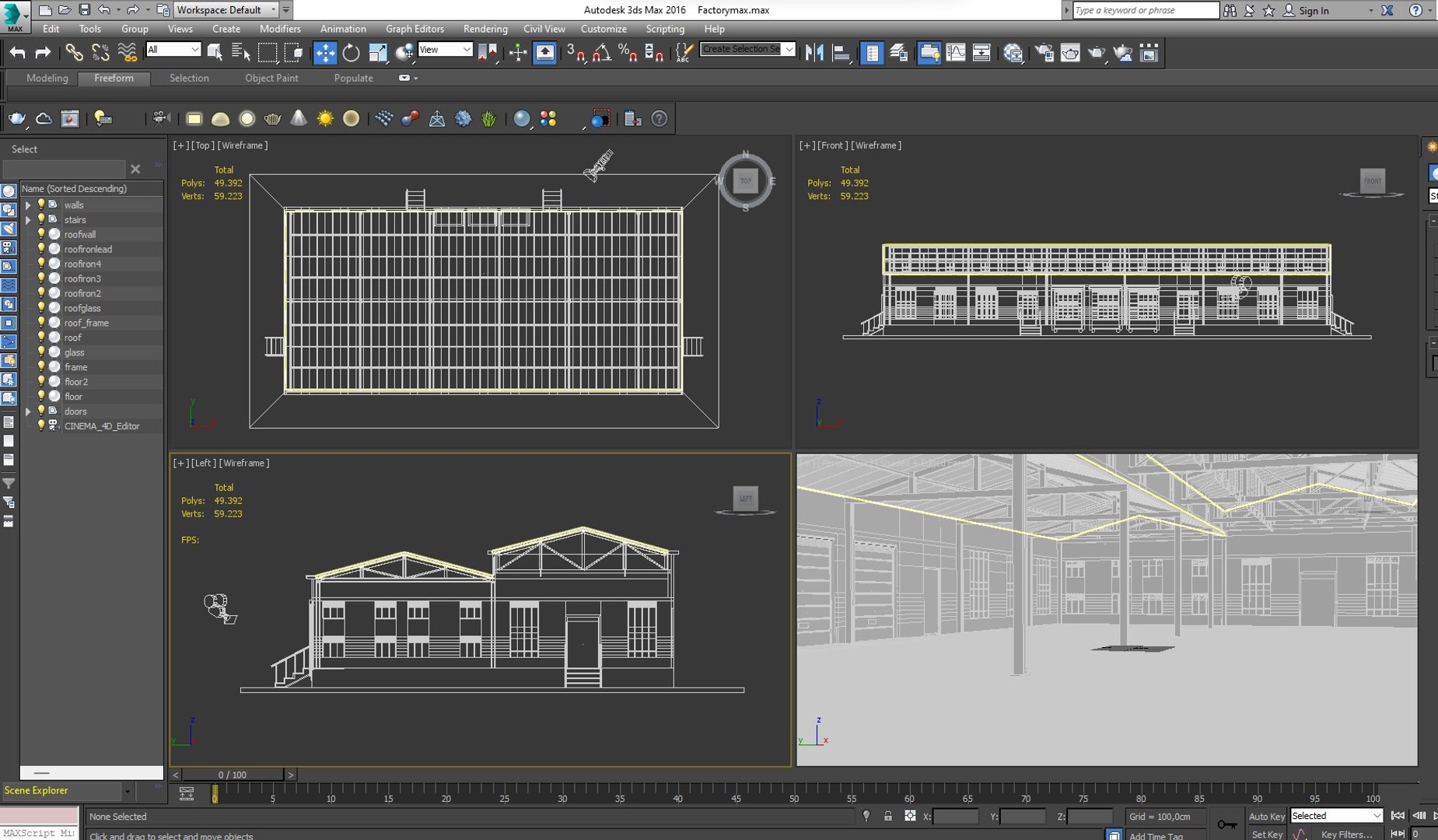 3D Factory model - TurboSquid 2118417