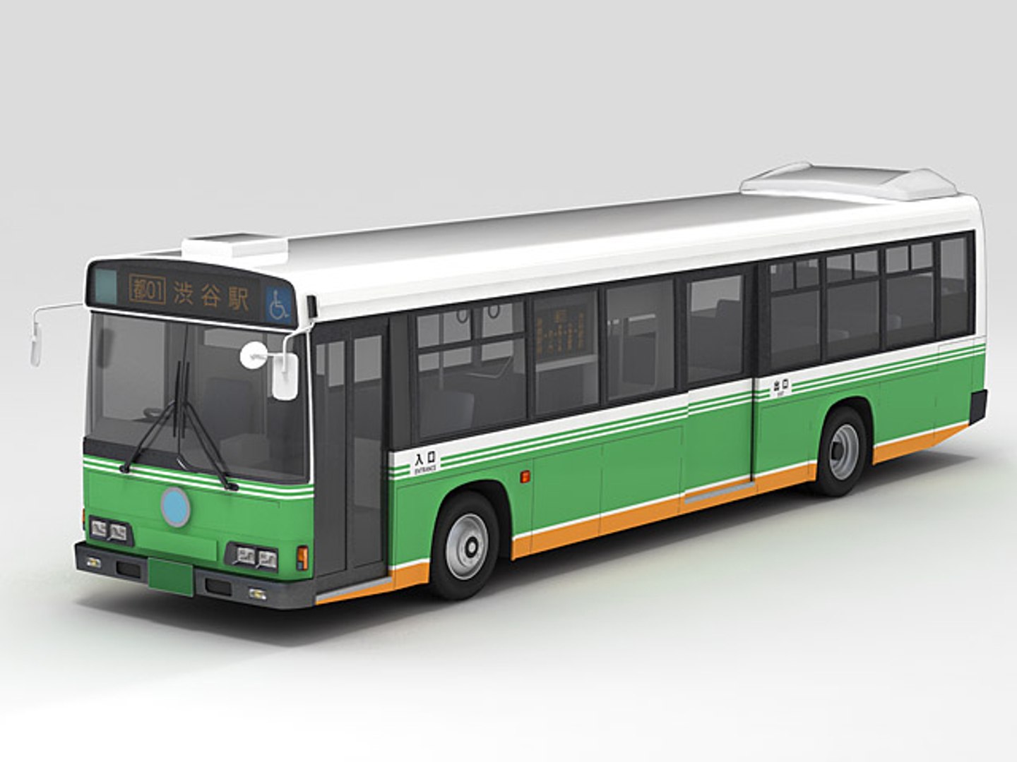 3d Max Tobus City Bus