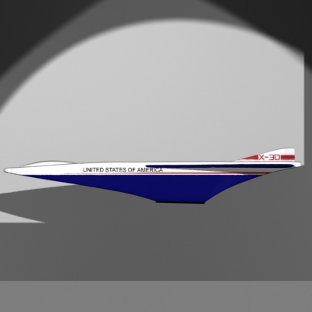 3d X-30 Plane