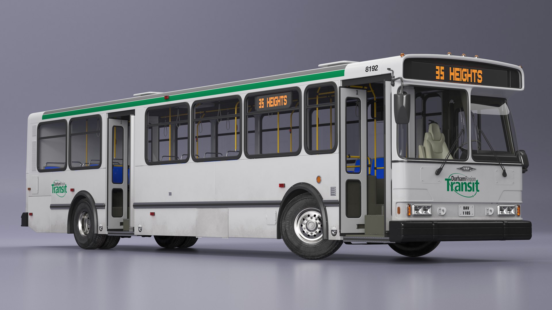 3d Orion V Transit Bus