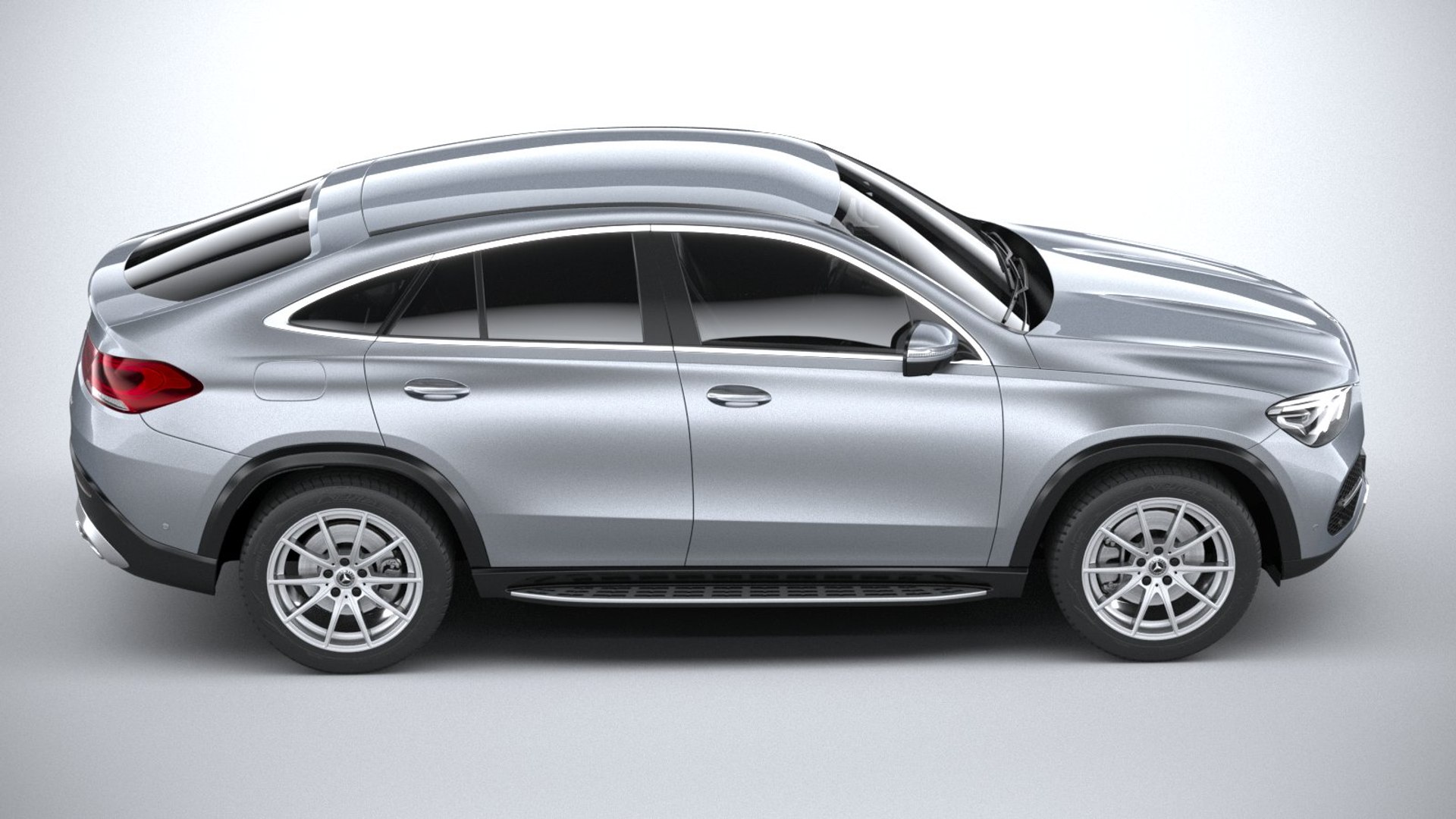 Mercedes-benz Gle Coupe 3D Model - TurboSquid 1493703