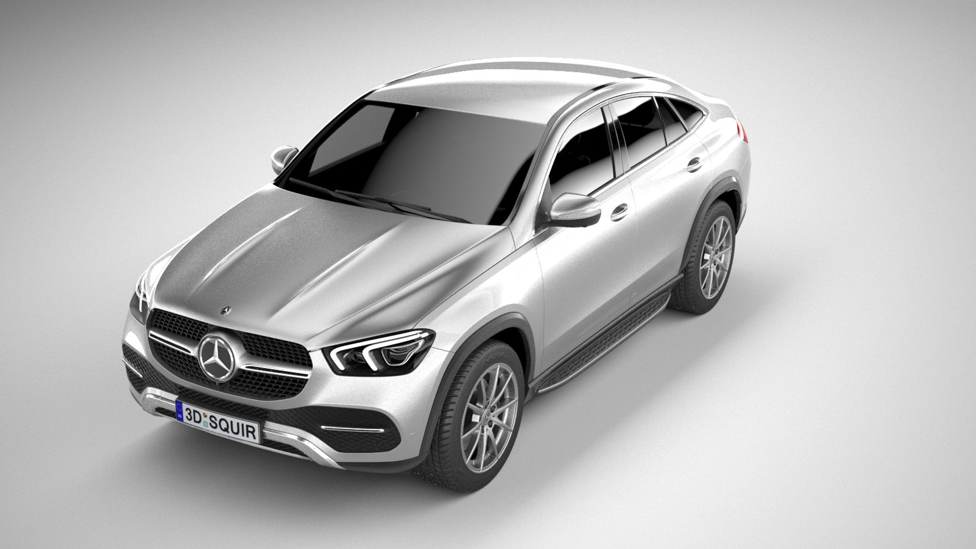 Mercedes-benz Gle Coupe 3D Model - TurboSquid 1493703