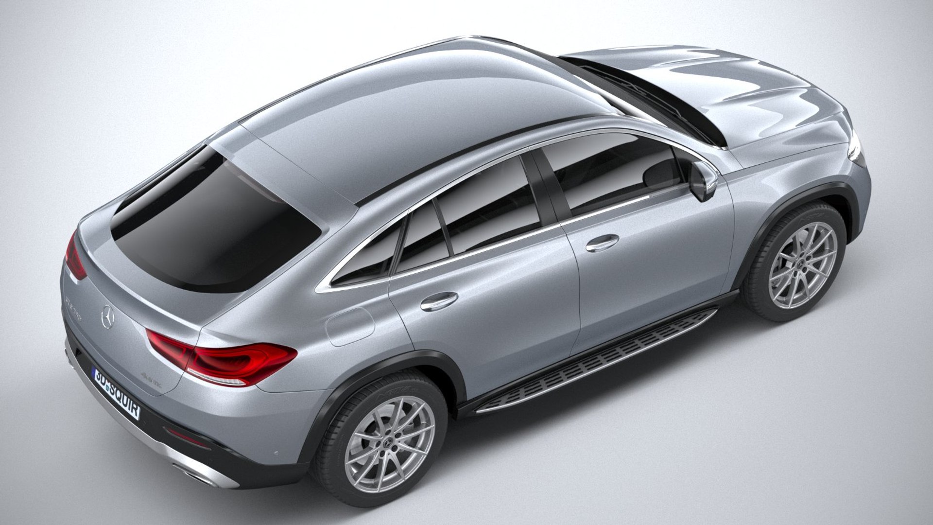 Mercedes-benz Gle Coupe 3D Model - TurboSquid 1493703