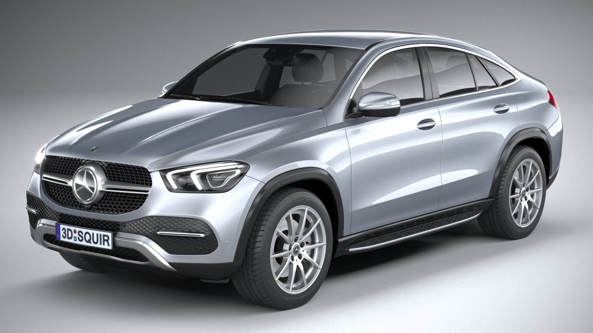 Mercedes-benz Gle Coupe 3D Model - TurboSquid 1493703