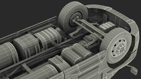 3D semi truck generic - TurboSquid 1521255
