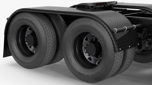 3D semi truck generic - TurboSquid 1521255