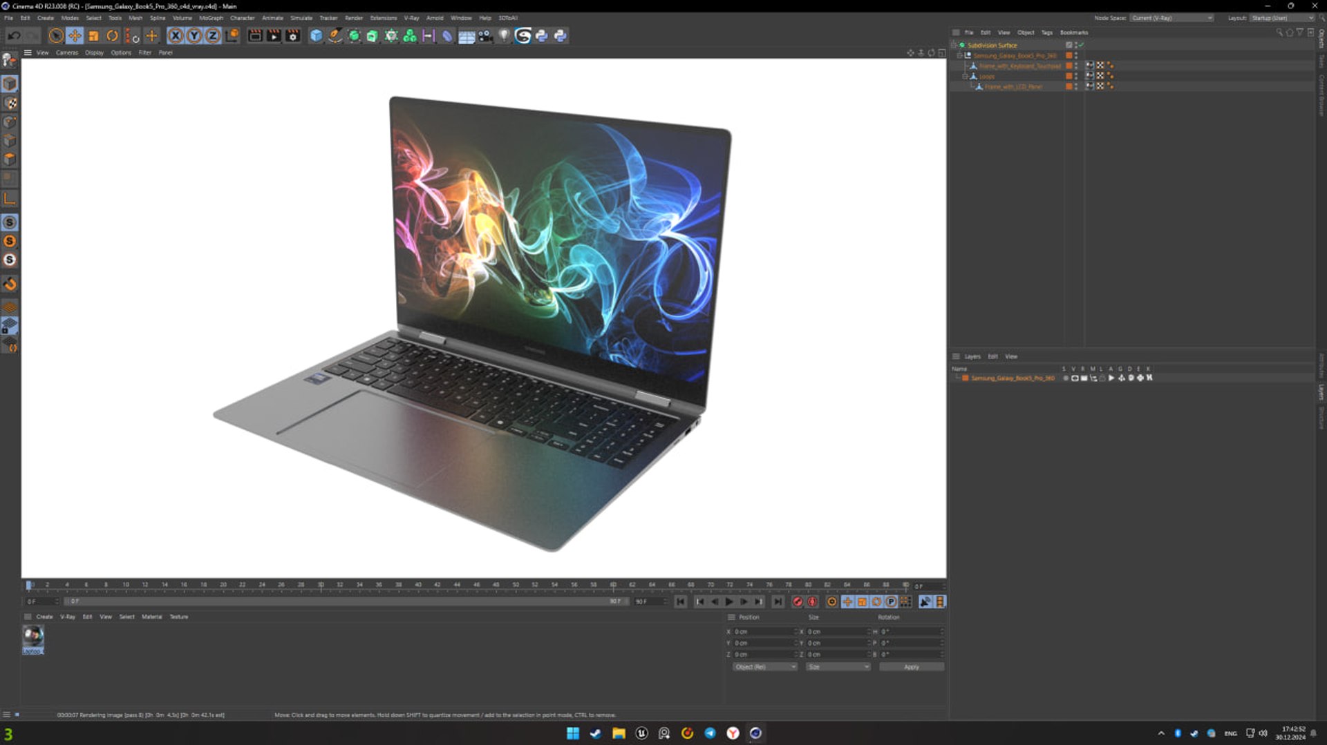 Samsung Galaxy Book5 Pro 360 Model - TurboSquid 2335690