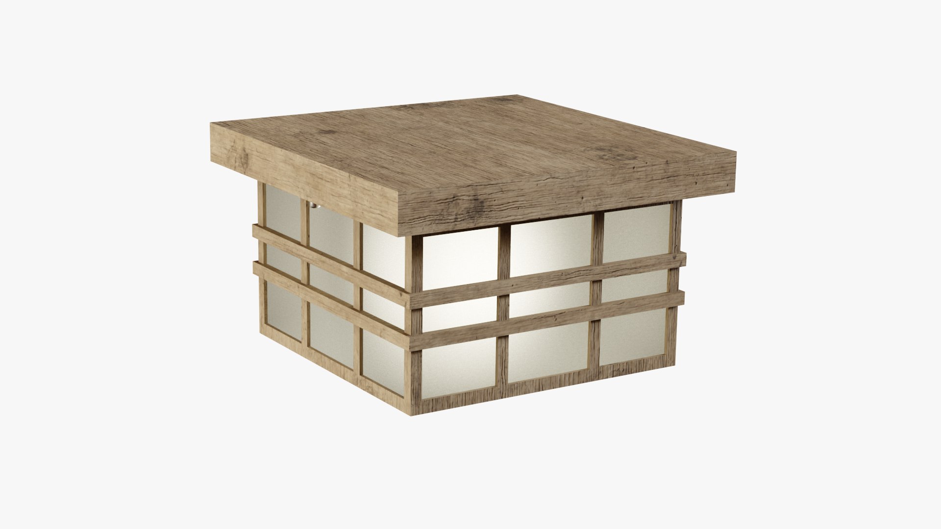 3D Japanese Lamp - TurboSquid 2056902