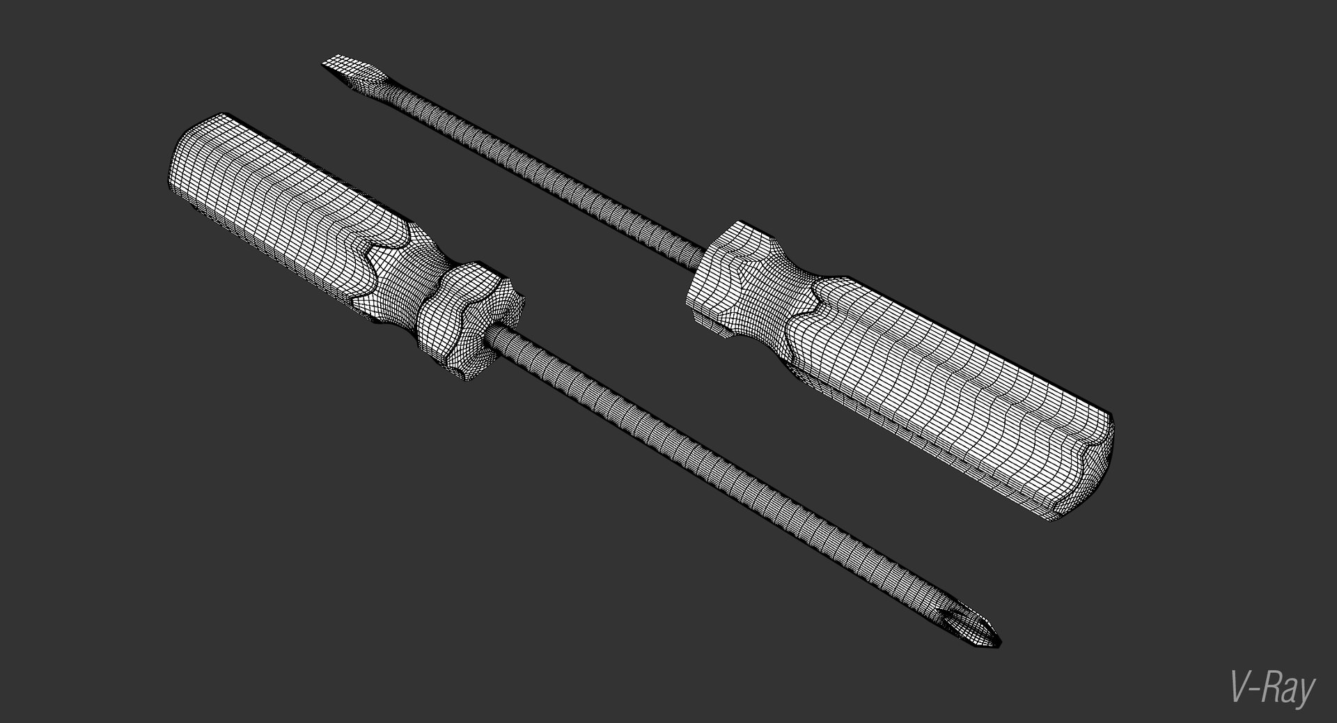 Classic screwdriver 3D - TurboSquid 1710226