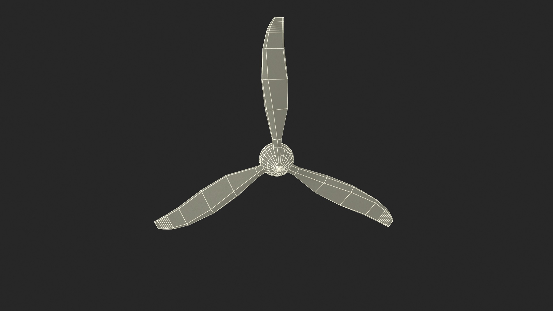 3D Model Wind Turbine Propeller - TurboSquid 2220556