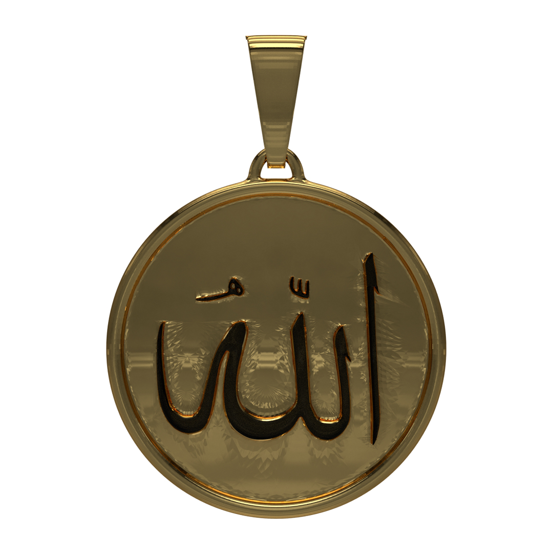 Allah Pendant Model - TurboSquid 1556108