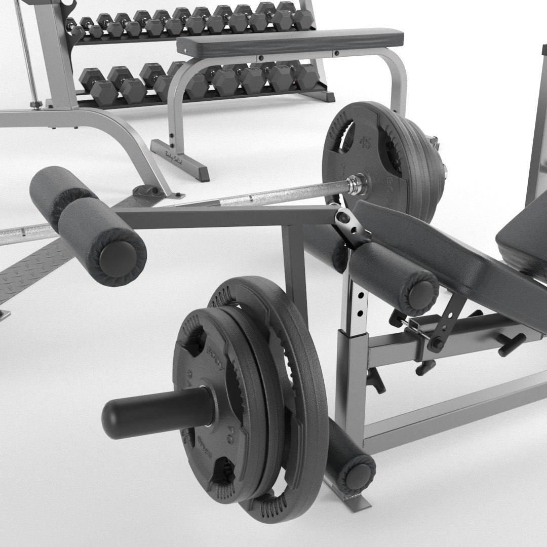 Body-solid Set 3D - TurboSquid 1243694