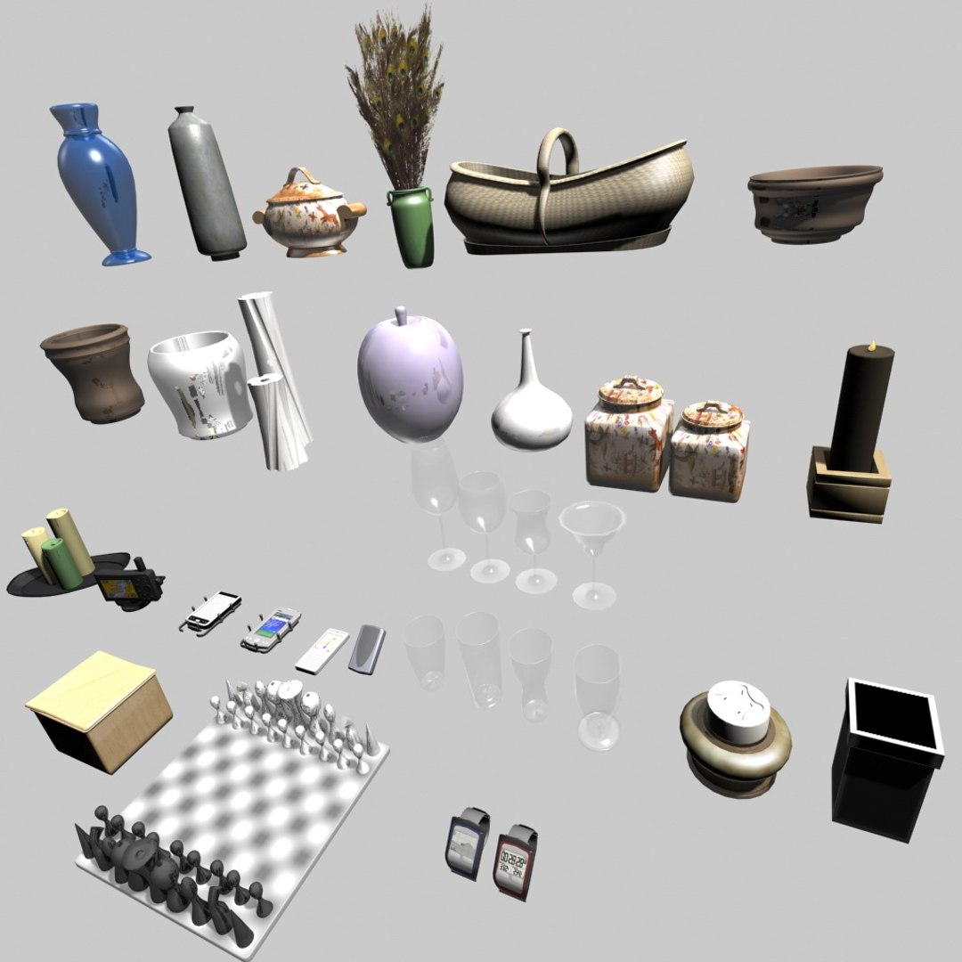 3d objects art frames