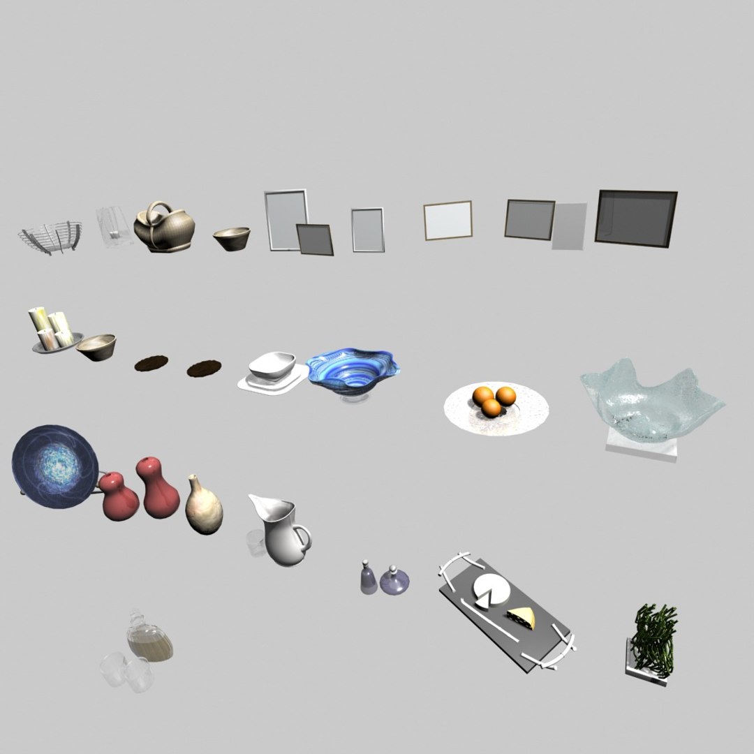 3d Objects Art Frames