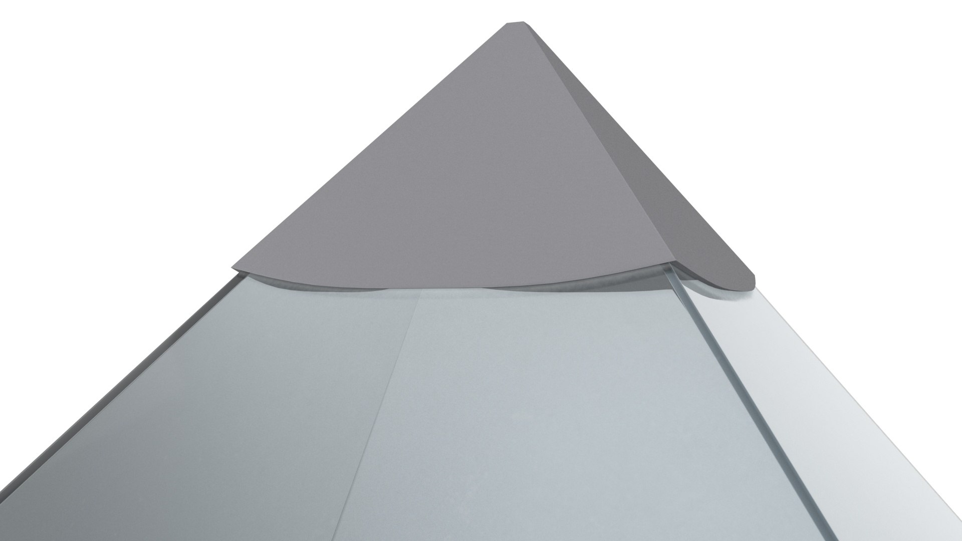 Square Pyramid Skylight For Roof 3D - TurboSquid 2194768