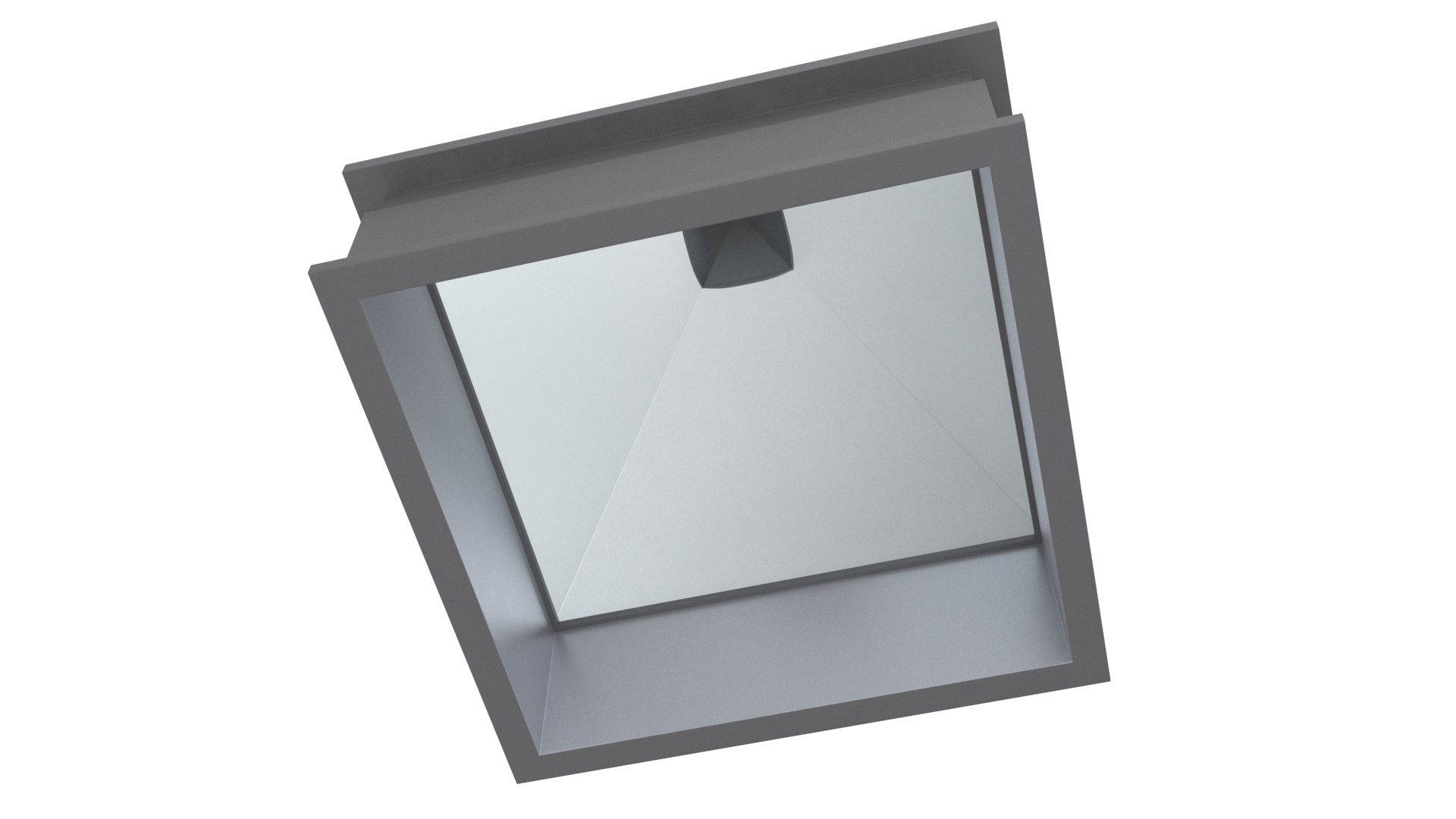 Square Pyramid Skylight For Roof 3D - TurboSquid 2194768