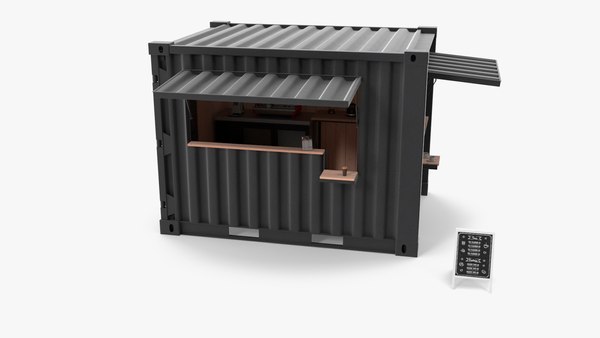 modelo 3d Colección de cafeterías 5 - TurboSquid 2200383