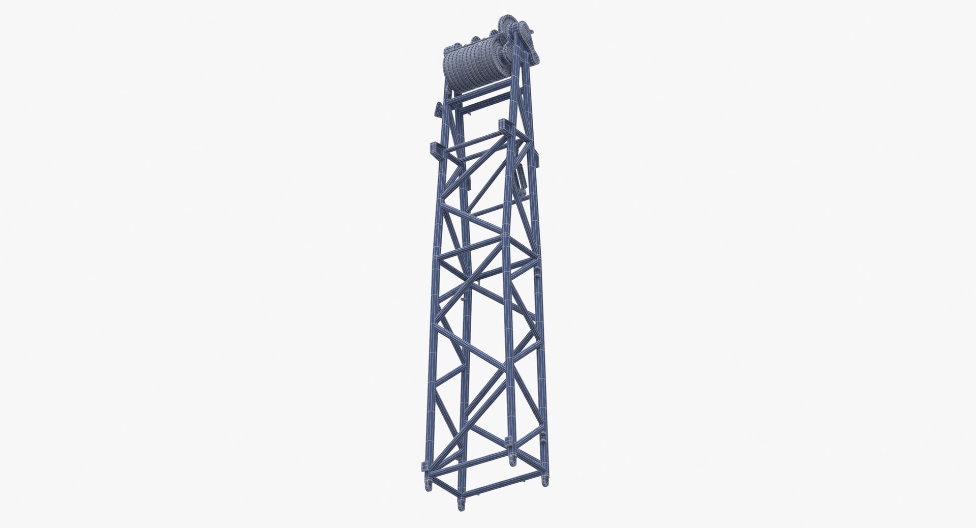 Crane Wa Frame 1 3D Model - TurboSquid 1710536