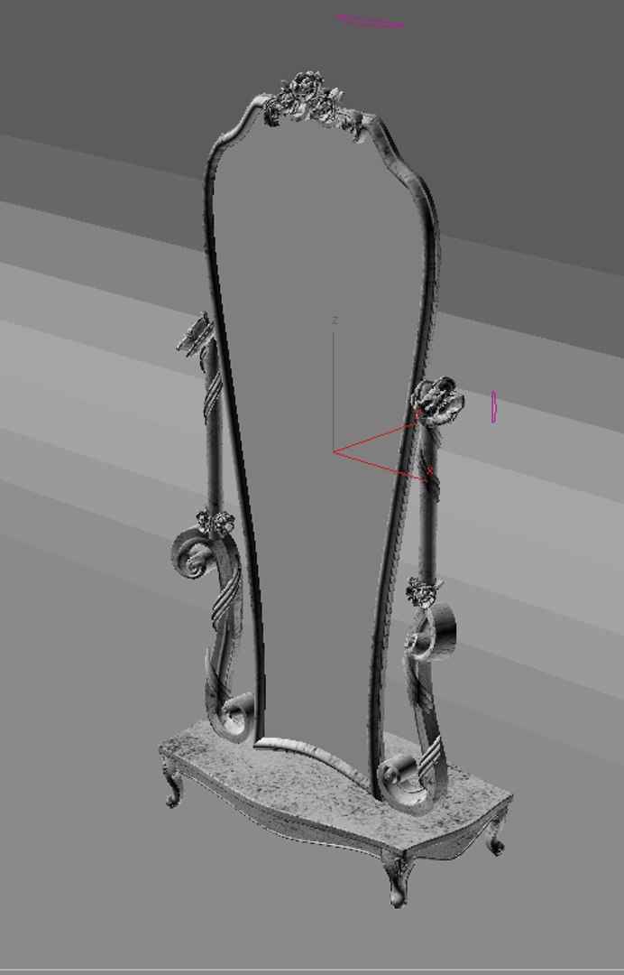 Classic Mirror 3d Max