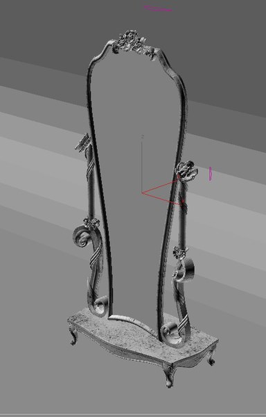classic mirror 3d max