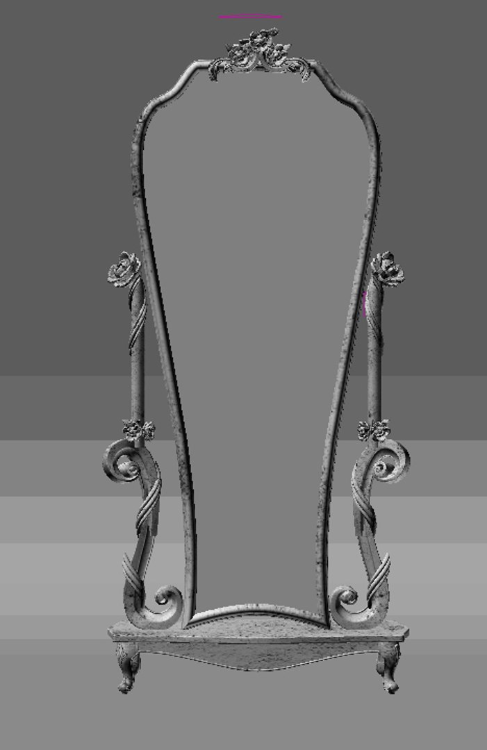 Classic Mirror 3d Max