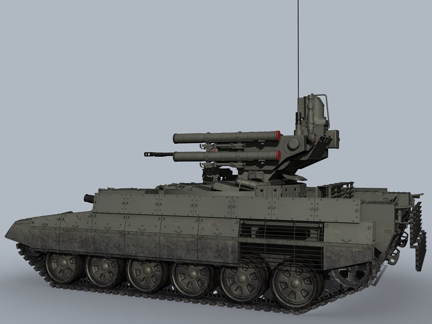 russian bmpt tank 3d max