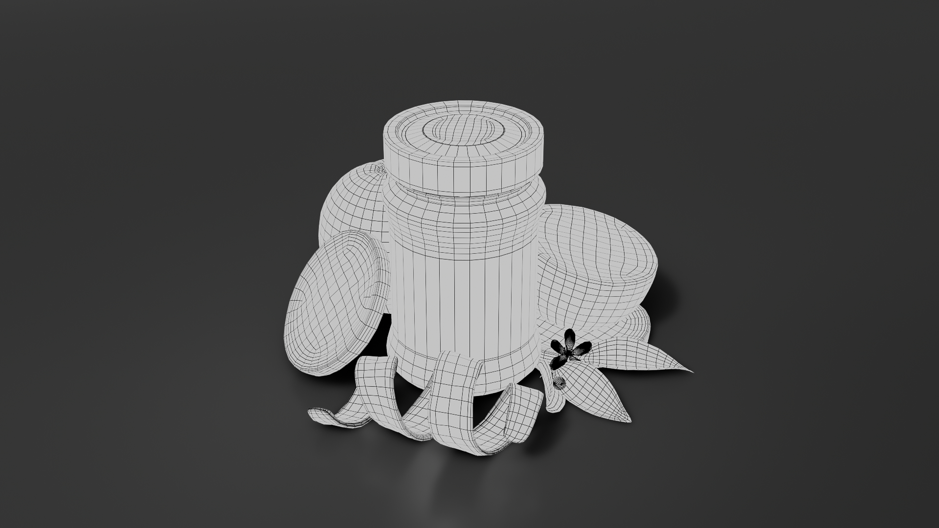 3D Orange Jam Model - TurboSquid 2056352