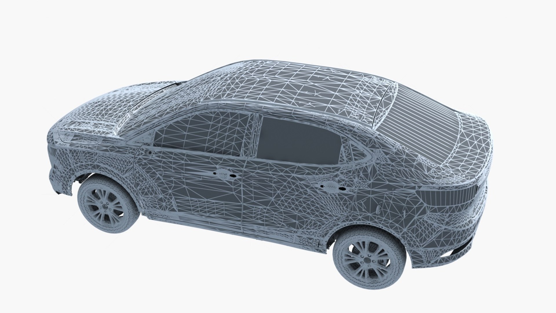 Electric Car Chassis Frame X-Ray 3D - TurboSquid 2332586