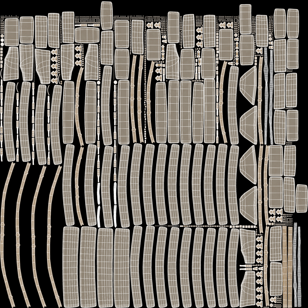 modelo 3d Lorica Segmentata Vieja - TurboSquid 1883298