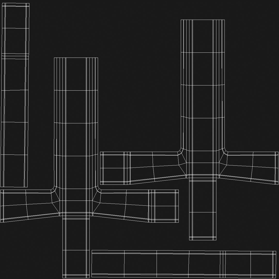 3D Kitchen Cabinet Handle Flat Fronted Bronze Model - TurboSquid 2224905